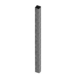 Tube Aluminium 30x30 Poteau Clôture PVC, 50 cm - cloturesolution.com